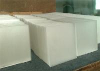 China Tempered Low Iron Solar Glass 3.2mm High Transmittance 100ppm Iron Content for sale