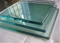 China 8mm Tempered Safety Glass Cut to Size Polished Edges for Railings Balustrade for sale