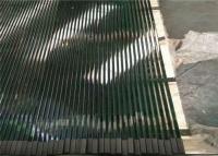 China 6.38mm-40mm Laminated Wired Tempered Safety Glass CE ISO Certified for sale