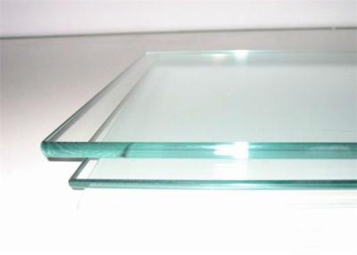 China Decorative Clear Float Glass 4mm 6mm Thickness Natural Corner Grind Corner for sale