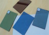China Tinted Bronze Float Glass 4mm 10mm for Show Window Decoration Solar Control for sale