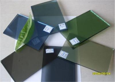 China 5mm Dark Green Tinted Float Glass Panel for Building Construction and Decoration for sale