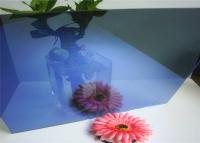 China Dark Blue Reflective Tempered Glass 4mm 6mm 8mm for Building Facade for sale