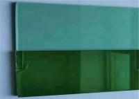 China 5mm Crystal Blue Reflective Float Glass 3300x2140mm for Building Solar Control for sale