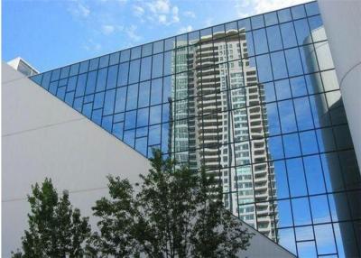 China Reflective Float Glass 2mm to 19mm Thickness Reflective Blue Glass for Building for sale