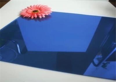 China Colourful Reflective Float Glass 3-12mm Scratch Resistant Hard Coated for Construction Window for sale