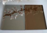 China Brown Reflective Glass 3mm to 12mm Flat Curved Solar Control Coated Glass for Building Facades for sale