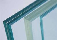 China Decorative Clear Tempered PVB Laminated Safety Glass 4.38-82.04mm for Stairs for sale