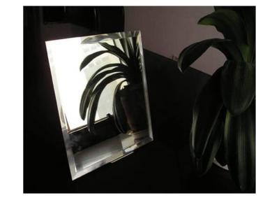 China Bathroom Colored Mirror Glass 3mm to 8mm Thickness Custom Shape for Hotel for sale