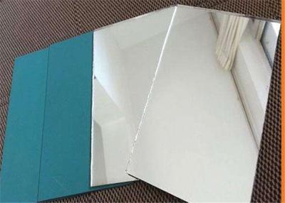 China Customized Safety Silver Glass Mirror 4mm 5mm 6mm Thickness for Bathroom Decorative Use for sale