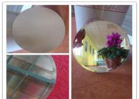 China Grey Tinted Aluminum Mirror Float Glass 4mm Custom Decorative Safety Mirror for sale