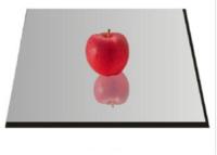 China 6mm Solid Aluminum Mirror Float Glass Flat Glass for Decoration and Construction for sale
