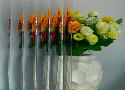 China Bathroom Patterned Shower Glass Tempered 6mm for Shower Door Decorative for sale