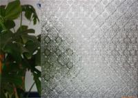 China Decorative Patterned Glass 3mm 4mm 5mm 6mm Thickness Flora Embossed Glass for Shower Door Furniture for sale