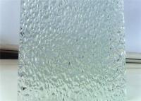 China Diamond Embossed Decorative Patterned Glass 2mm 4mm 6mm for Shower Door for sale