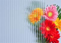 China Furniture Patterned Glass Sheets Solid Millennium Glass 5mm Thickness for sale