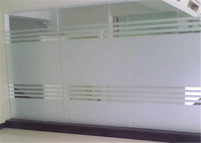China Plain Frosted Glass Sheets 4mm-19mm Flat Sandblasted Glass Panels for Glass Partition for sale