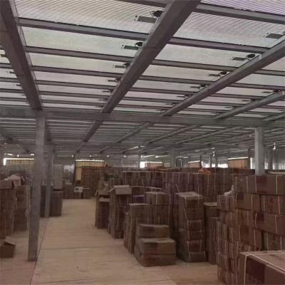 China Semi Transparent BIPV Solar Glass 200x300mm On Roof In Roof 300W/m2 20% Transmittance for sale