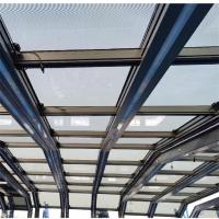 China Customizable BIPV Solar Glass 17%-18% Module Efficiency 300W/m2 for Sustainable Architecture for sale