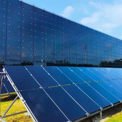 China BIPV Solar Glass Panel 20% Efficiency Building Integrated Photovoltaic Power Glass for sale