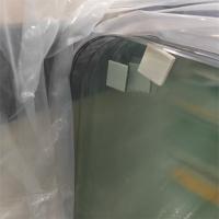 China Bent Curved Tempered Safety Glass 3-19mm Custom Size for Furniture Construction for sale
