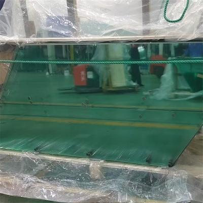 China Custom Irregular Shape Bent Tempered Laminated Glass 3-19mm Polished Edge for Buildings for sale