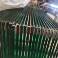 China High Transparent Tempered Safety Glass 3-19mm Polished Edge for Furniture Table Top for sale