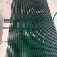 China High Transparent Tempered Safety Glass 3-19mm Polished Edge for Furniture Table Top for sale