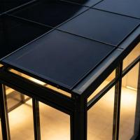 China Transparent CdTe Solar Glass 2mm Thin Film Lightweight BIPV Panel 18-19% Efficiency for sale
