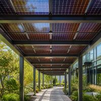 China CdTe Solar Glass | Cadmium Telluride Thin-Film PV Glass for BIPV Facades, Skylights & Curtain Walls | High Light Transmittance, Durable Tempered Laminate for sale