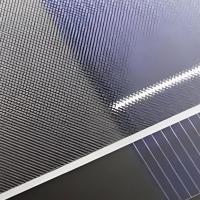 China Ultra Clear Low-Iron Solar Tempered Glass 2.0/2.5/3.2mm High Transmittance AR Coated & Uncoated Silk-Screenable Drillable PV Cover Glass for sale