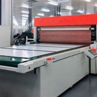 China Low Iron Solar Glass tempered glass with superior light transmittance and packaging prepared for secure container loading for sale