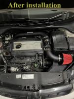 China KYOSTAR High Flow Cold Air Intake Kit for VW Golf GTI MK5 MK6 Jetta GLI Beetle Passat CC EOS Audi A3 EA888 1.8T 2.0T for sale