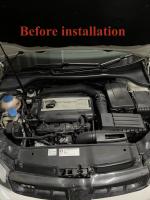 China KYOSTAR High Flow Cold Air Intake Kit for VW Golf GTI MK5 MK6 Jetta GLI Beetle Passat CC EOS Audi A3 EA888 1.8T 2.0T for sale