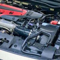 China KYOSTAR Carbon Fiber Cold Air Intake System for 2017+ Honda Civic Type R FK8 K20C1 2.0T for sale