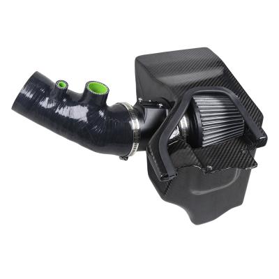 China KYOSTAR Carbon Fiber Cold Air Intake System for 2017+ Honda Civic Type R FK8 K20C1 2.0T for sale