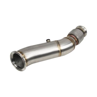 China KYOSTAR Catless Downpipe for BMW F20 F22 F30 F31 F32 F36 G20 G30 B46 2.0T for sale