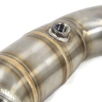 China Car Catless Exhaust Downpipe For 2011-2017 BMW F10 M5 2012-2018 F12 F13 F06 M6 S63 4.4T V8 for sale