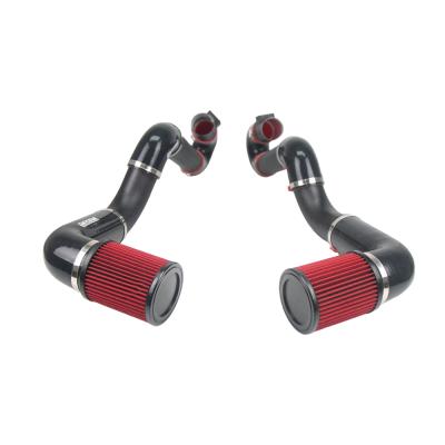China KYOSTAR Front Mount Air Intake System for 2008-2019 BMW F10 F06 F12 F13 F01 F02 550i 650i 750i N63 4.4TT V8 Performance Intake Kit for sale