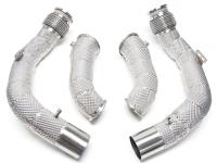 China Exhaust Ams Downpipes F10 M5 For 2018-2023 BMW F90 M5 F91 F92 F93 4.4T V8 Turbo for sale