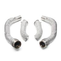 China Exhaust Ams Downpipes F10 M5 For 2018-2023 BMW F90 M5 F91 F92 F93 4.4T V8 Turbo for sale