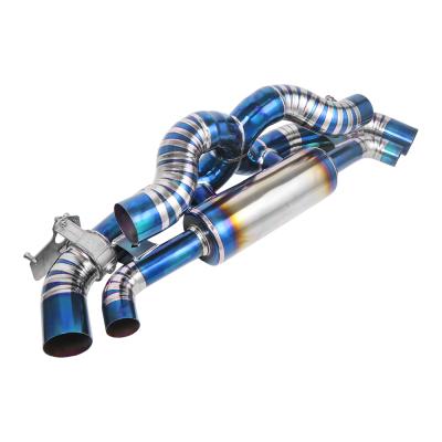 China Titanium Performance Cat Back Exhaust System With Tips Porsche 911 992 Carrera S 4 4S Targa 4 4S 3.0TT 2019+ for sale