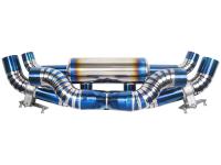 China Titanium Performance Cat Back Exhaust System With Tips Porsche 911 992 Carrera S 4 4S Targa 4 4S 3.0TT 2019+ for sale