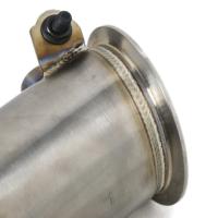 China Universal Exhaust Catless BMW X5M Downpipe For 2024+ F95 F96 X6M 1.5mm for sale
