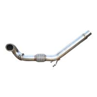 China 3.5 Inch 304SS Stainless Steel Exhaust Downpipe For VW Golf GTI MK7 MK7.5 2.0T EA888 for sale
