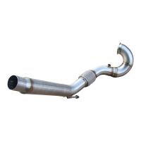 China 3.5 Inch 304SS Stainless Steel Exhaust Downpipe For VW Golf GTI MK7 MK7.5 2.0T EA888 for sale