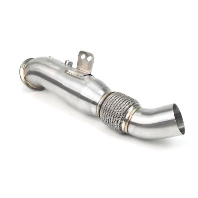 China Auto BMW 340i Catless Downpipe For 2016-2022 F22 F30 F32 M240i M440i B58 3.0T for sale