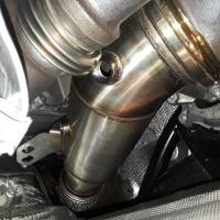 China 4.5 Inch Car Exhaust Downpipe For BMW B58 3.0T M240i 340i 440i 540i 740i 840i for sale
