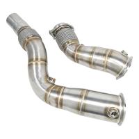 China Bulk Catless Exhaust Downpipe For 2015-2020 BMW F80 M3 F82 F83 M4 F87 M2 for sale