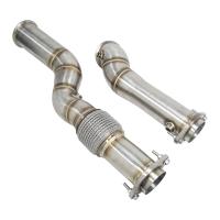 China KYOSTAR 304 Stainless Steel Downpipe for 2021+ BMW G80 M3 G82 M4 S58 3.0T for sale